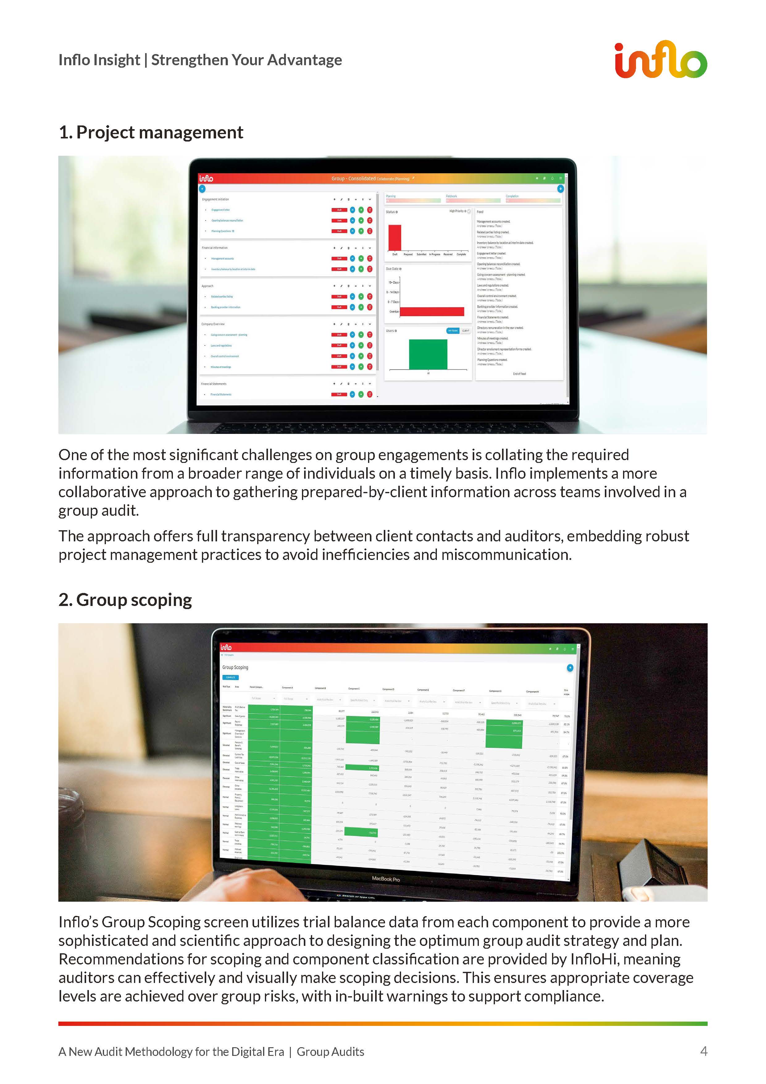 Inflo Audit Methodology - Group Audits