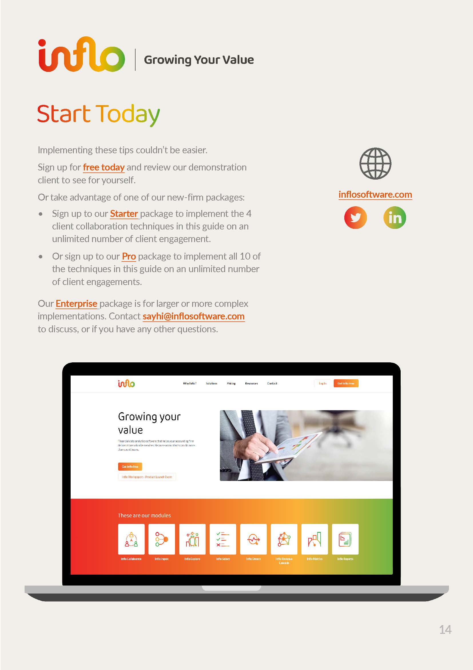 Inflo: Top Tips Audit Execution